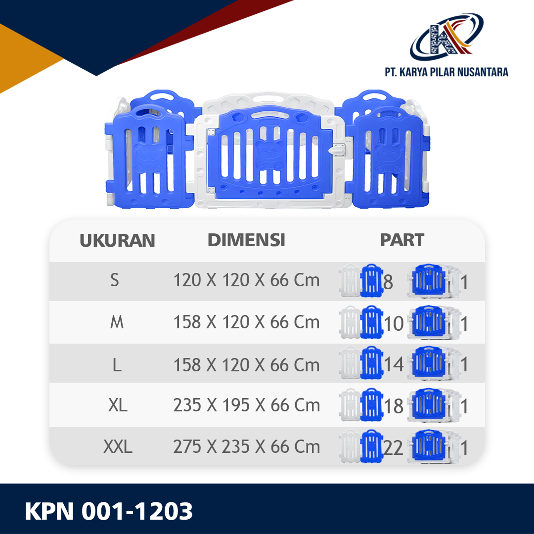 Jual Pagar Mainan | Kid Playfence - Karya Pilar Nusantara